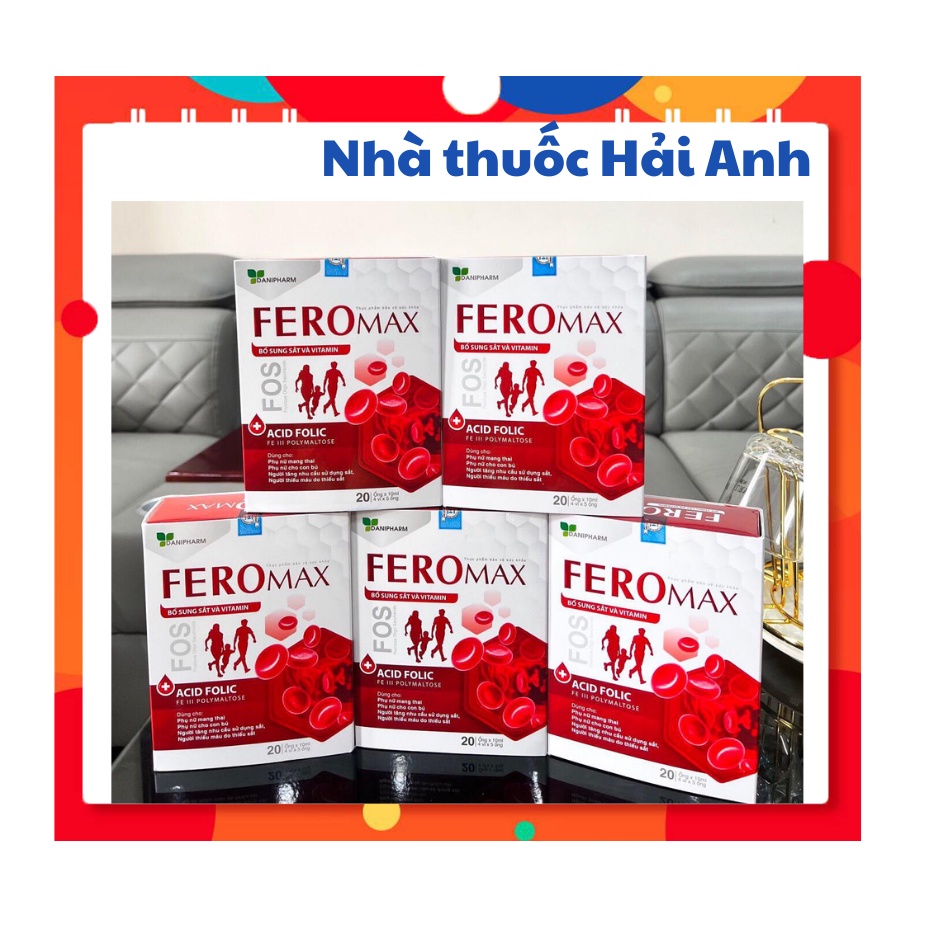 SẮT NƯỚC FEROMAX- BỔ SUNG SẮT VITAMIN CHO CƠ THỂ | Shopee Việt Nam