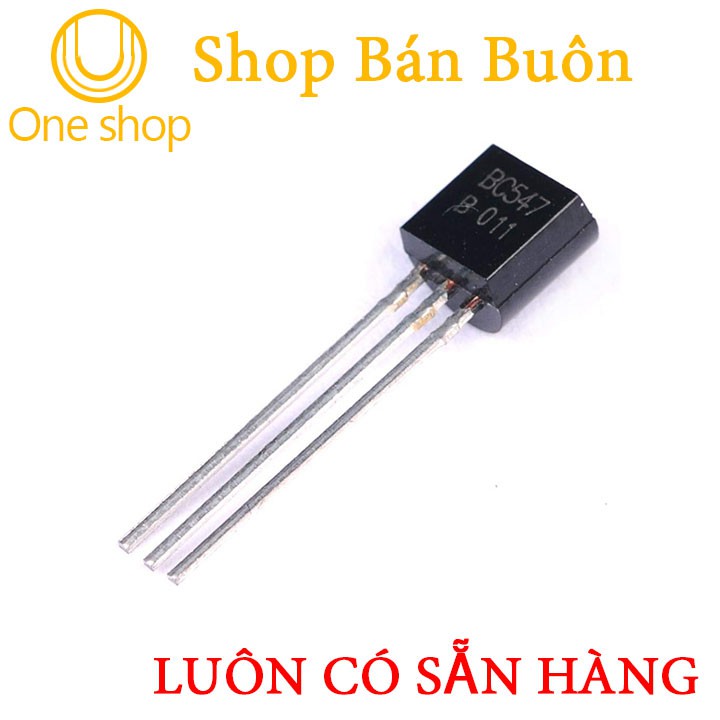 BC547 TO-92 TRANS NPN 0,1A 50V | Shopee Việt Nam
