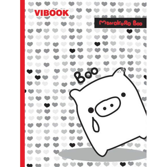 Tập sinh viên Vibook Vĩnh Tiến 100 trang MONOKUROBOO định lượng giấy ...