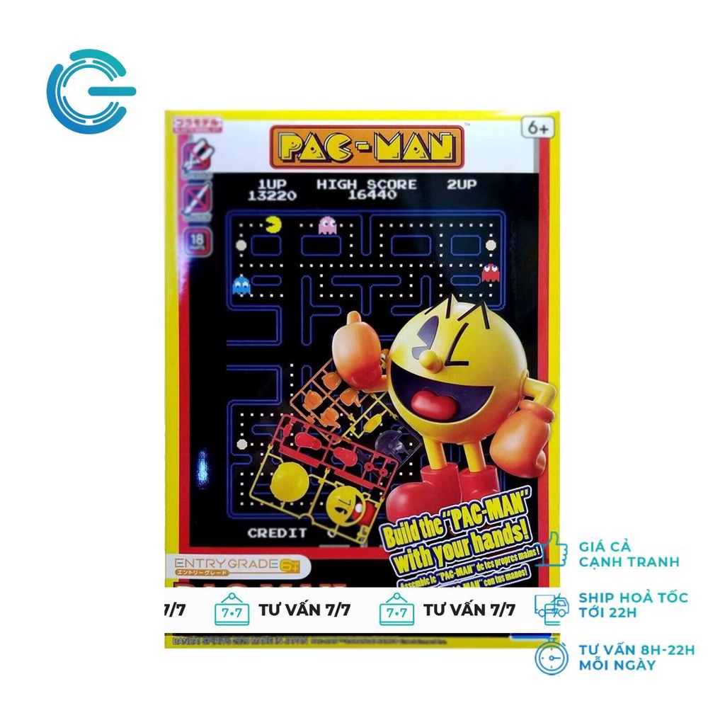 [CHÍNH HÃNG] Mô hình nhân vật Pacman Entry Grade 11cm BD PACBD01 ...