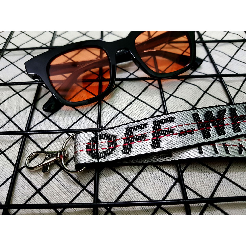 KEYCHAIN OFF-WHITE DÀI CỰC CHẤT (HÌNH CHỤP THẬT) | Shopee Việt Nam