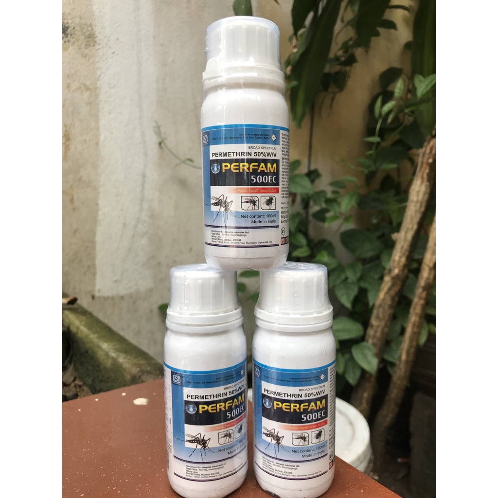 Thuốc diệt muỗi Permethrin 500EC Perfam 100ml nhập khẩu - diệt muỗi ...
