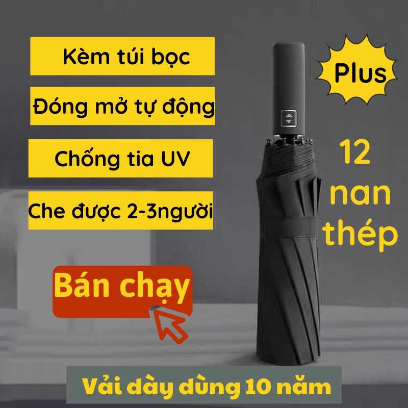 Ô Che Mưa Ô Che Nắng 10 Nan Tán Rộng Chống Tia UV Cao Cấp Dù Che ...