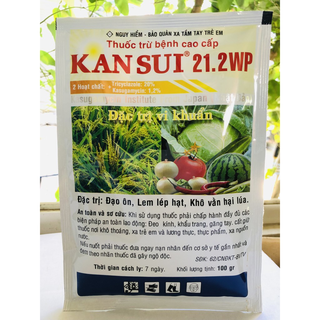 KANSUI 21.2WP 100g - Trừ Bệnh Nấm Và Vi Khuẩn Trên Cây Trồng | Shopee ...