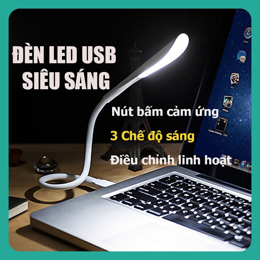 Đèn led usb, Đèn led usb siêu sáng, Điều khiển cảm ứng với 3 chế độ ...