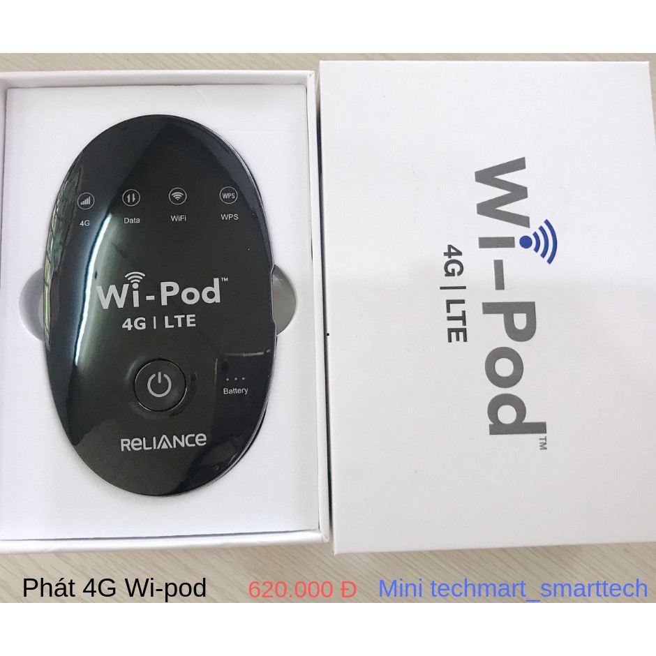 Bộ Phát Sóng Wifi Wi-Pod 4G LTE - Cục Phát Wifi 4G | Shopee Việt Nam