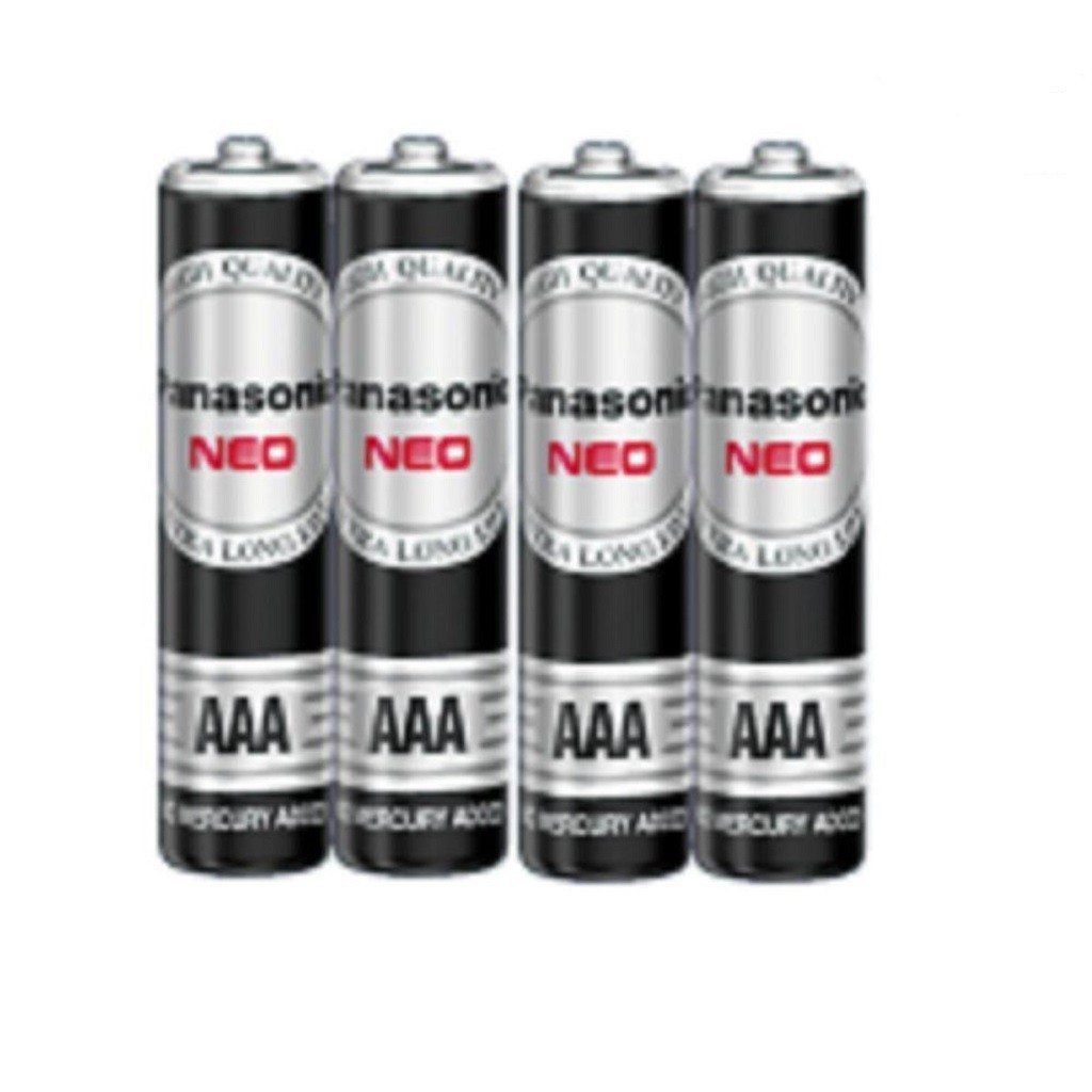 Pin AAA Panasonic 1 vĩ 4 viên ( Hàng chính hãng ) | Shopee Việt Nam