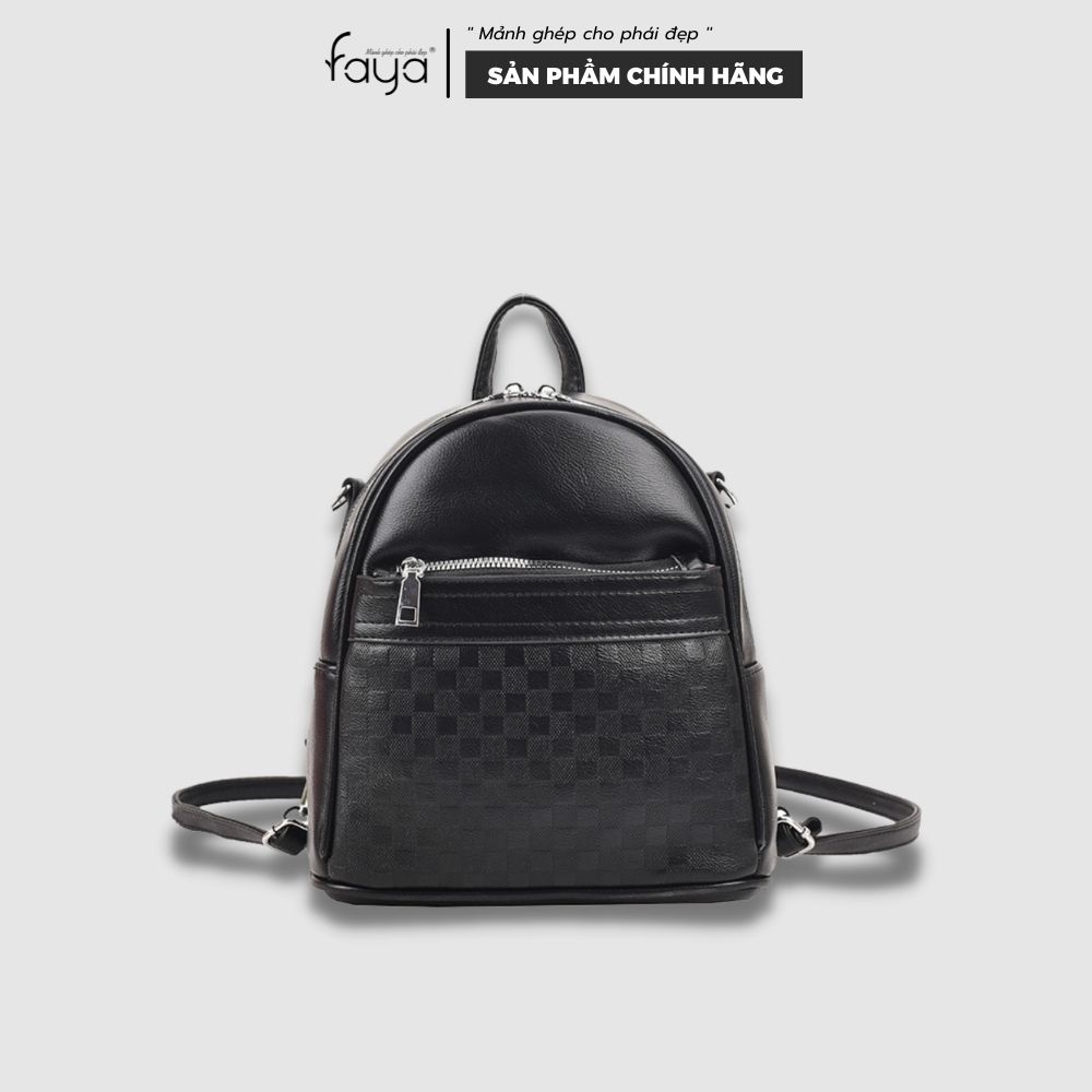 Faya - Balo da mini da dập ô bàn cờ trẻ trung B438 | Shopee Việt Nam