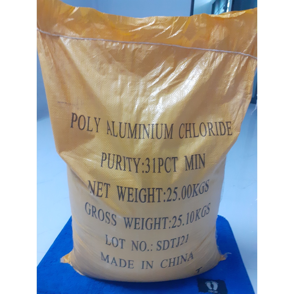 pac- Poly Aluminium Chloride 31% - chất trợ lắng xử lý nước 1 ký ...