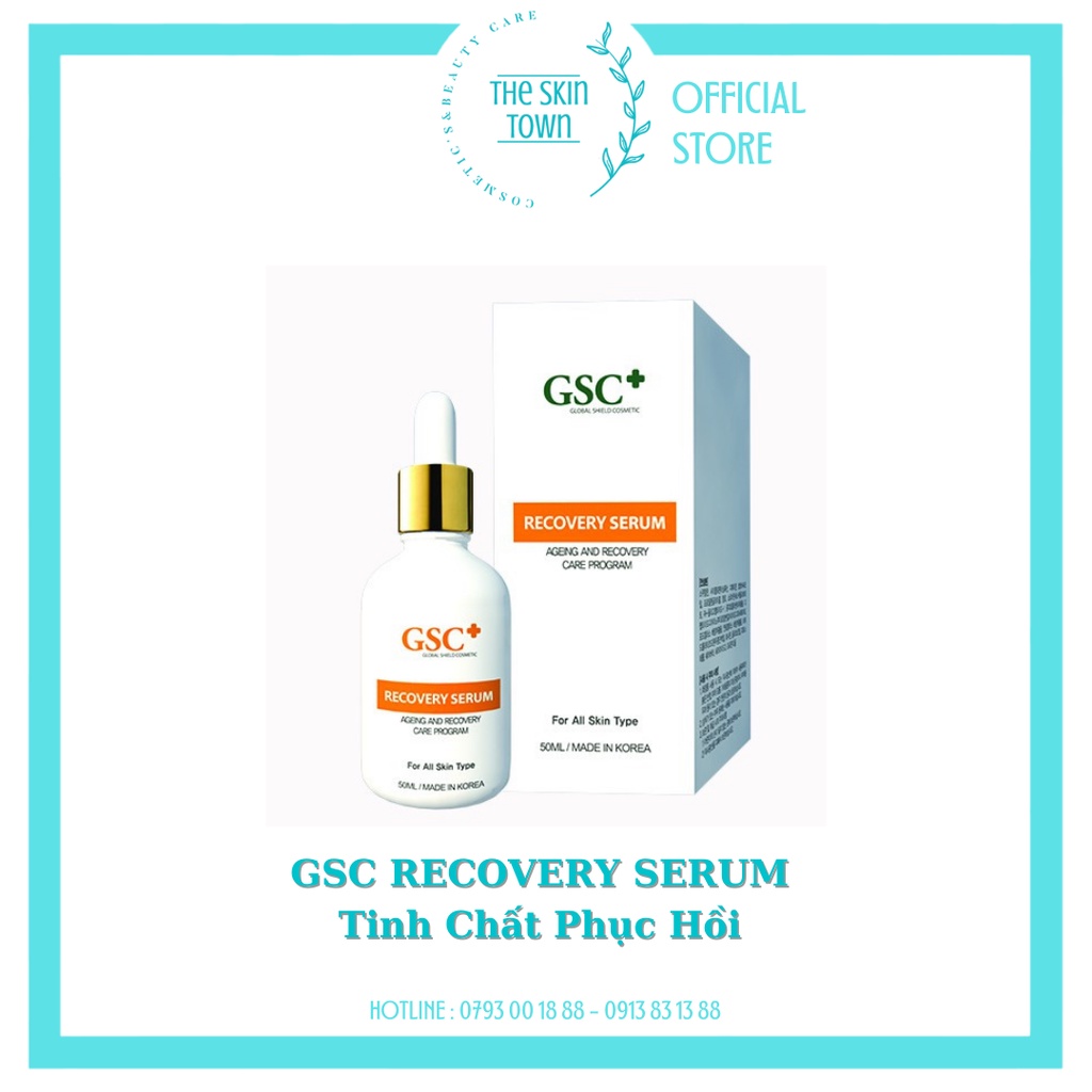 Tinh Chất Phục Hồi 50ml GSC RECOVERY SERUM | Shopee Việt Nam