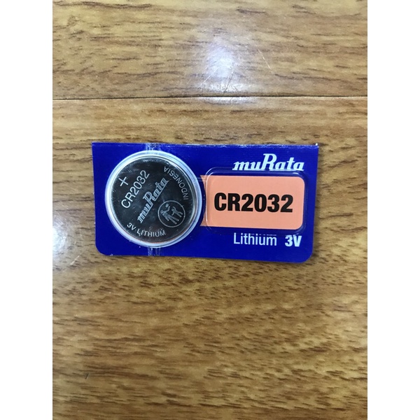 Vỉ 1 viên pin Sony muRata CR2032 3V Lithium , pin sony 2032 thay điều ...