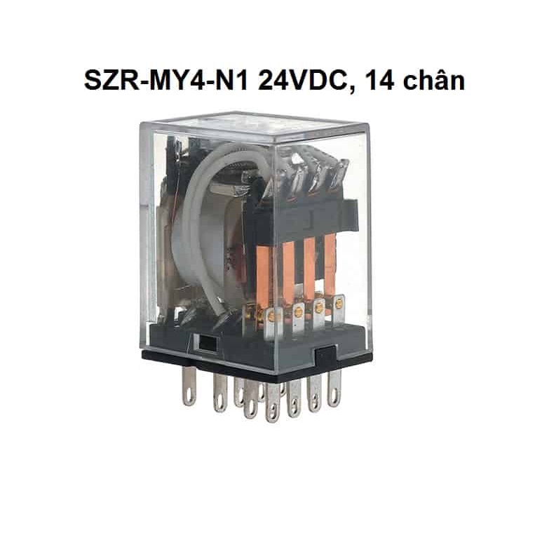 Rơ le trung gian 14 chân SZR-MY4-N1 24VDC HONEYWELL | Shopee Việt Nam