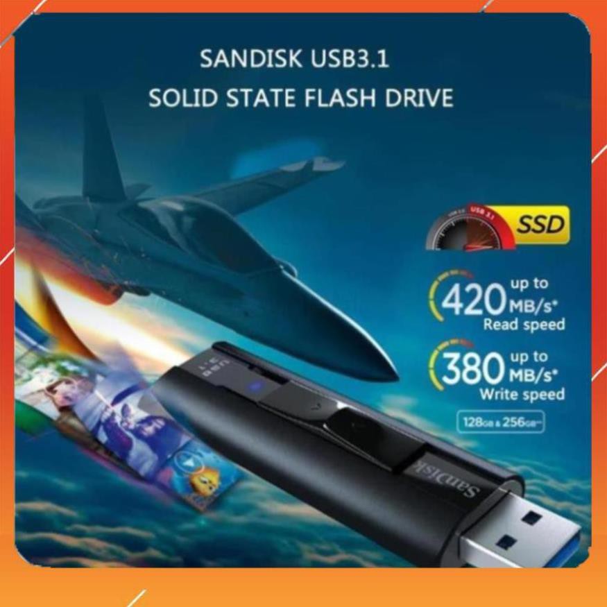 USB 3.1 SanDisk Extreme Pro CZ880 256GB 420MB/s (SDCZ880-256G-A46 ...