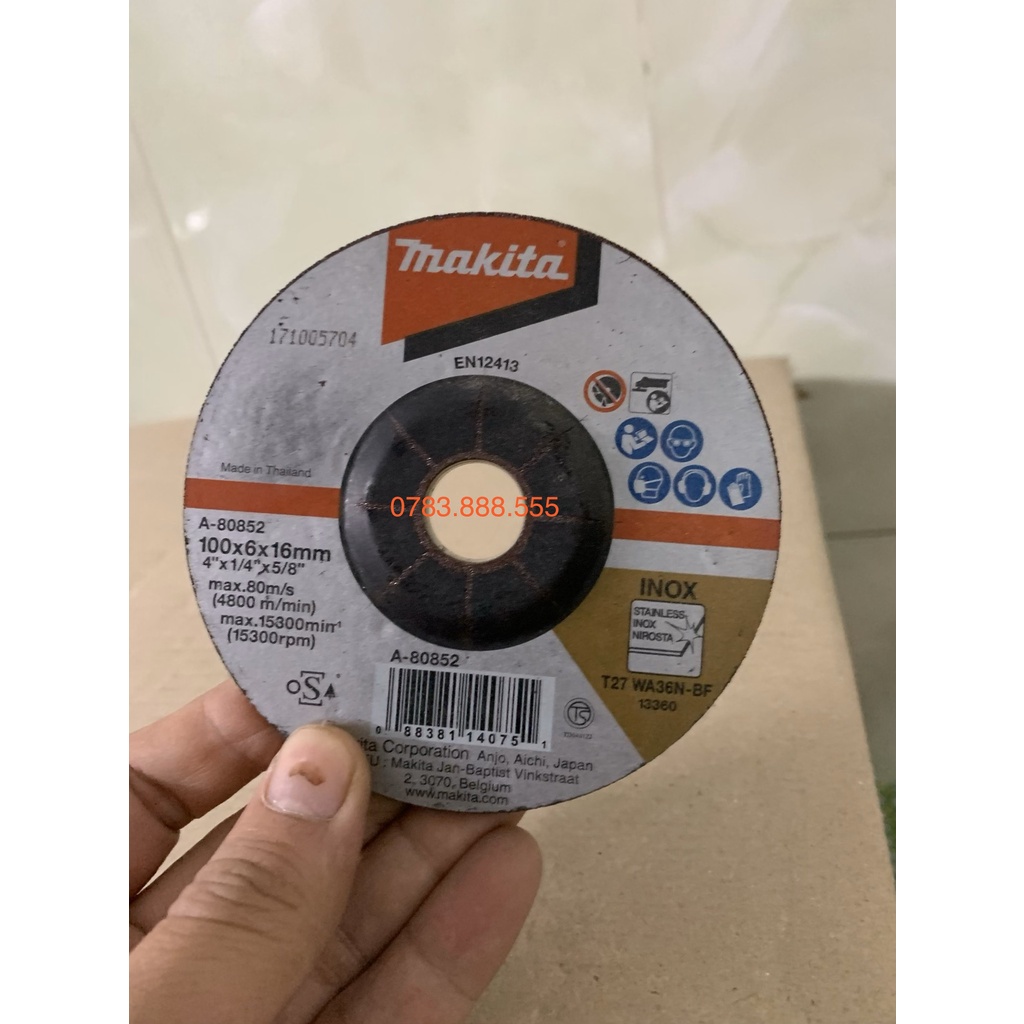 ĐÁ MÀI MAKITA EN12413 1OO.6.16MM | Shopee Việt Nam