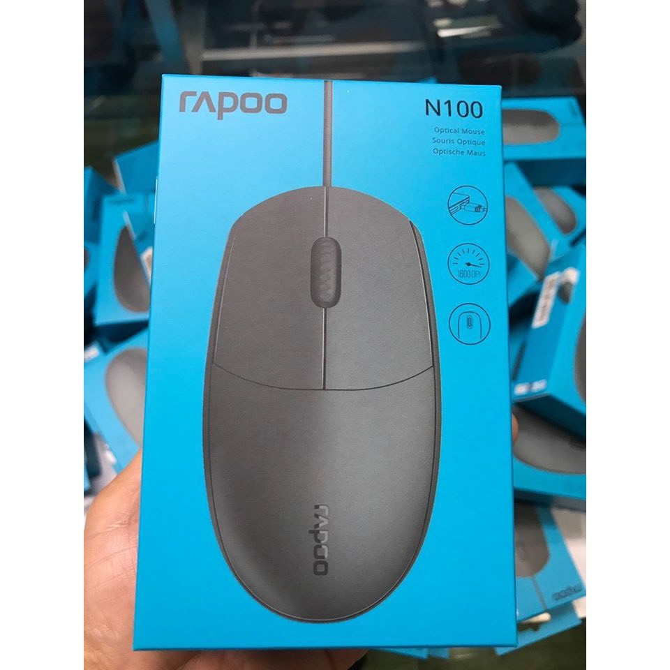 Chuột có dây Rapoo N100 (chính hãng) | Shopee Việt Nam