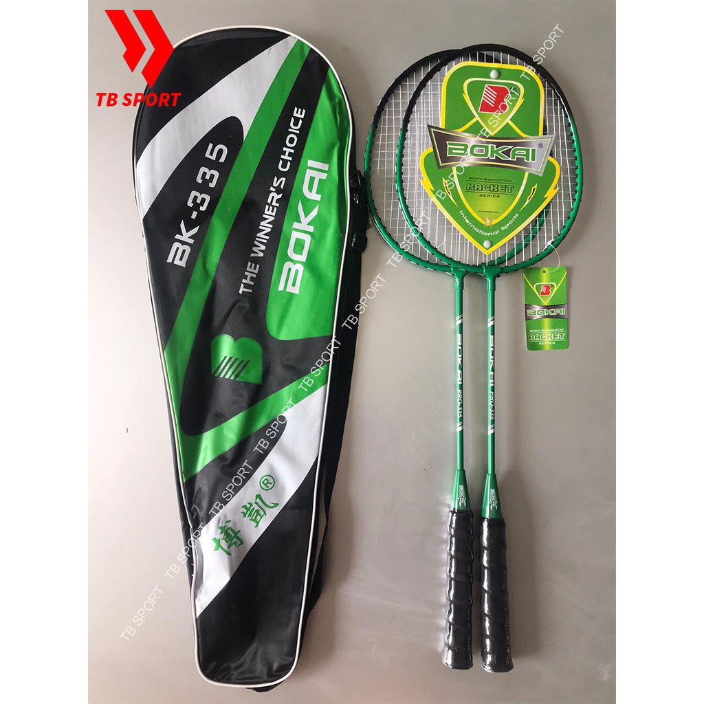 Bộ vợt cầu lông BOKAI 335 tặng kèm vỏ | Shopee Việt Nam