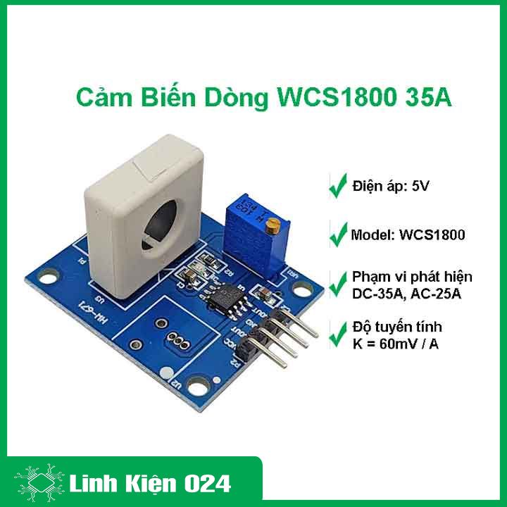 Module cảm biến dòng WCS1800 35A | Shopee Việt Nam