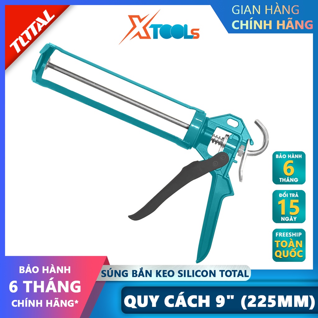Súng bắn silicon TOTAL THT21509 | súng bơm silicon kích cỡ 235mm (9 ...