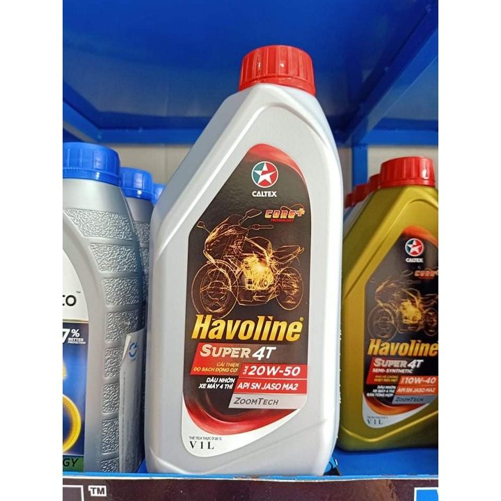 Dầu nhớt Havoline® Super 4T SAE 20W-50 | Shopee Việt Nam