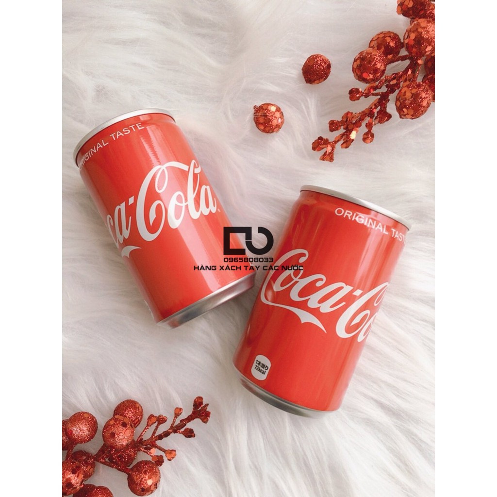 [THÙNG COCACOLA] Coca Cola lon mini (160ml) - Nhật Bản | Shopee Việt Nam
