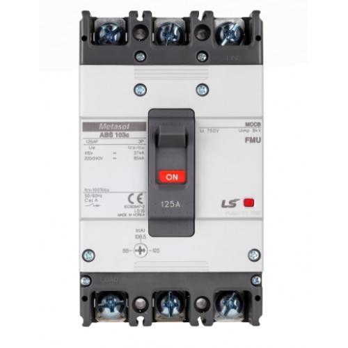 Cầu dao điện MCCB LS ABS103c 3P 42kA 15A, 20A, 30A, 40A, 50A, 60A, 75A ...