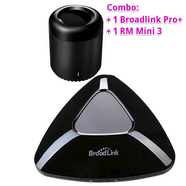 Combo 1 Broadlink Pro Plus và 1 Broadlink RM 3 Mini ( Điều khiển hồng ...