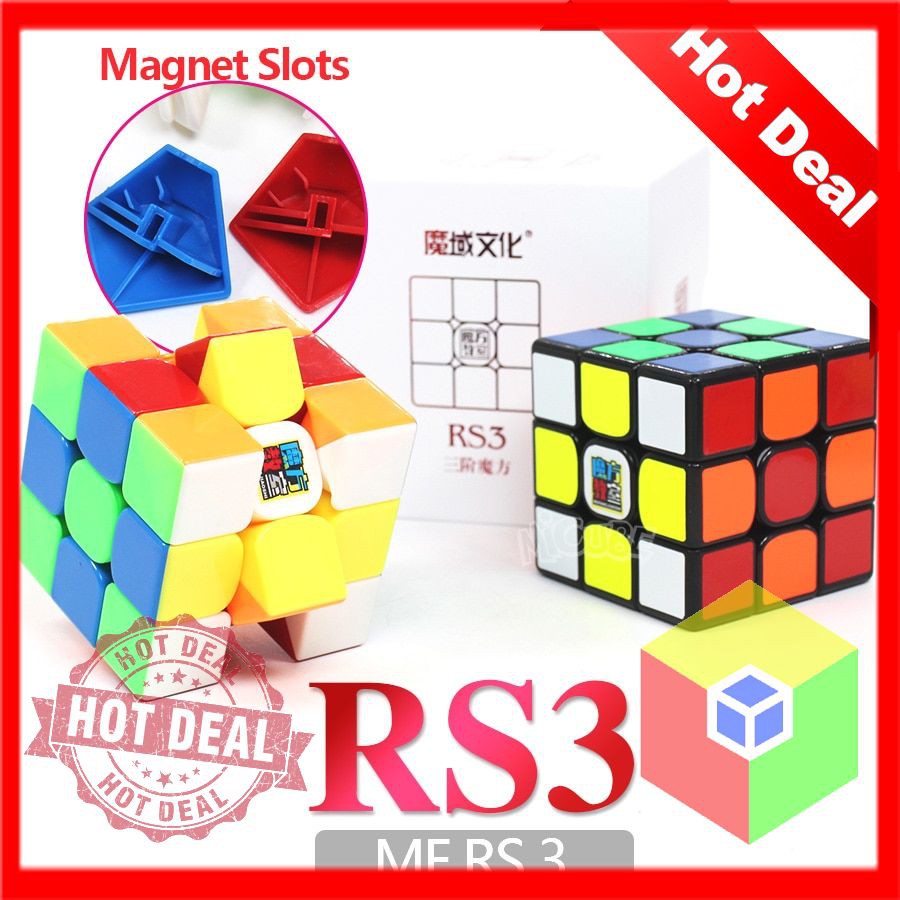 Rubik 3x3 MF3 RS3 Rubik 3x3x3 MF3RS3 mod nam châm | Shopee Việt Nam