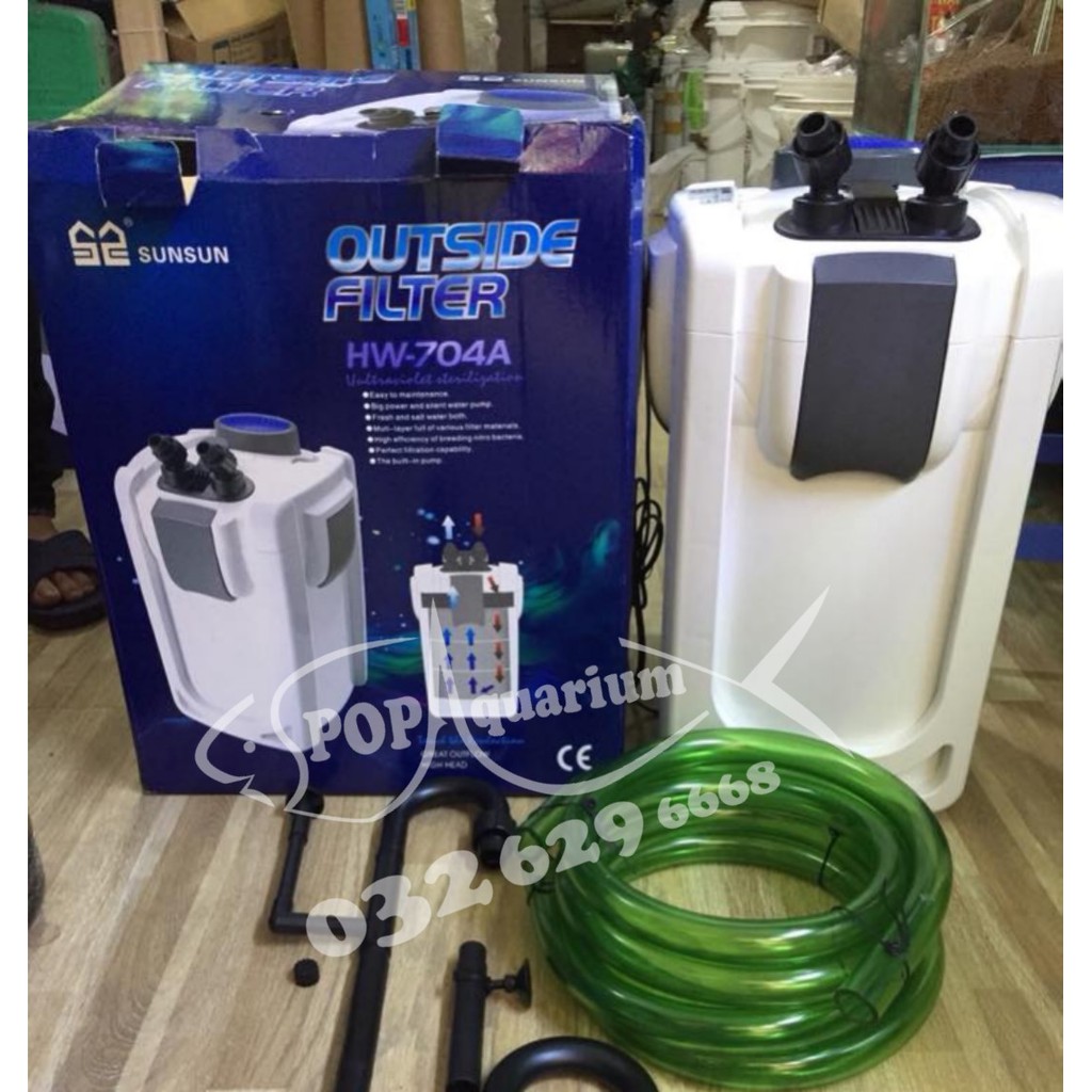 LỌC THỦY SINH, CÁ CẢNH SUNSUN HW-704A | Shopee Việt Nam