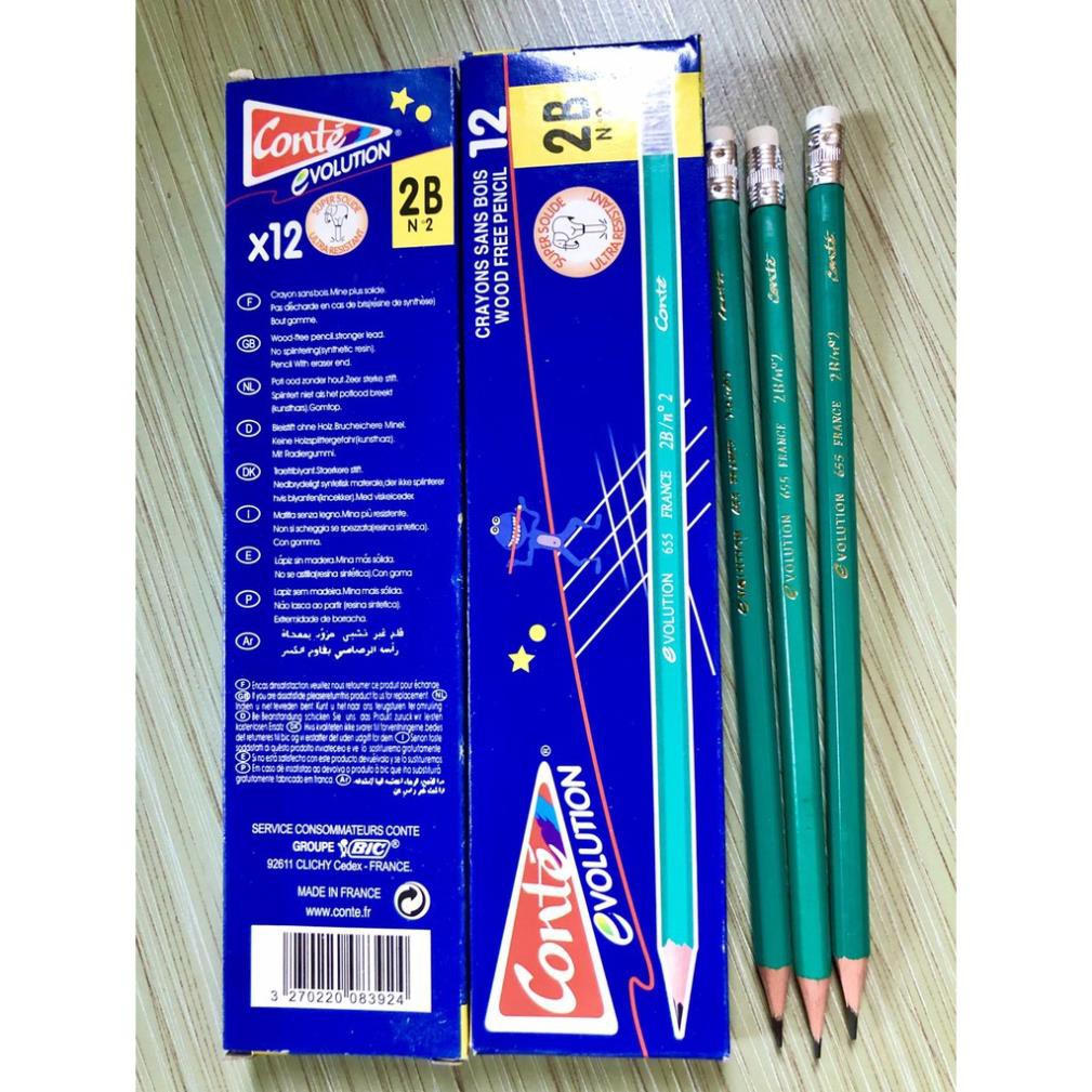 Bút Chì Pháp Conte ( hộp 12 cây) | Shopee Việt Nam