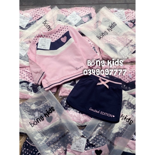 Set Chân Váy Bé Gái Logo Trái Tim Brums | Shopee Việt Nam