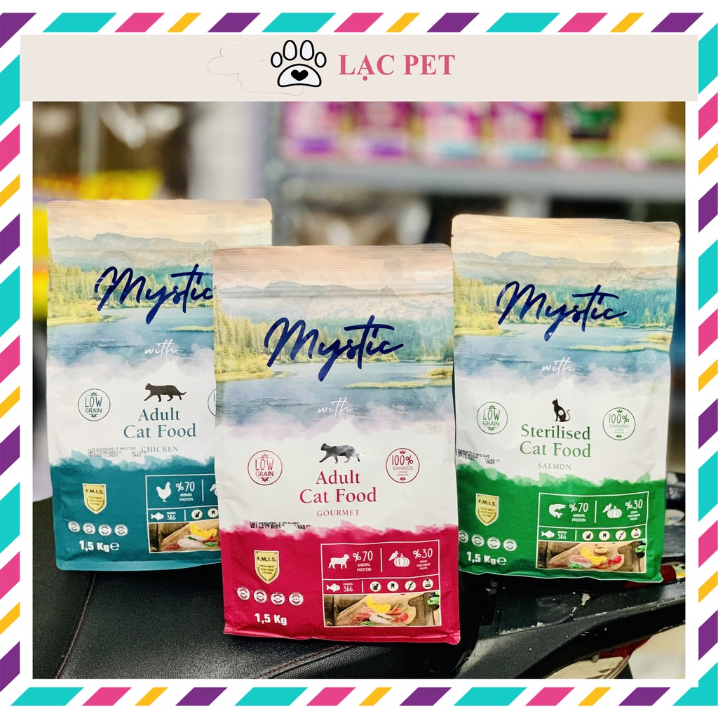 Hạt Mystic cho mèo trưởng thành - Các lựa chọn 1kg và 1,5kg | Shopee ...