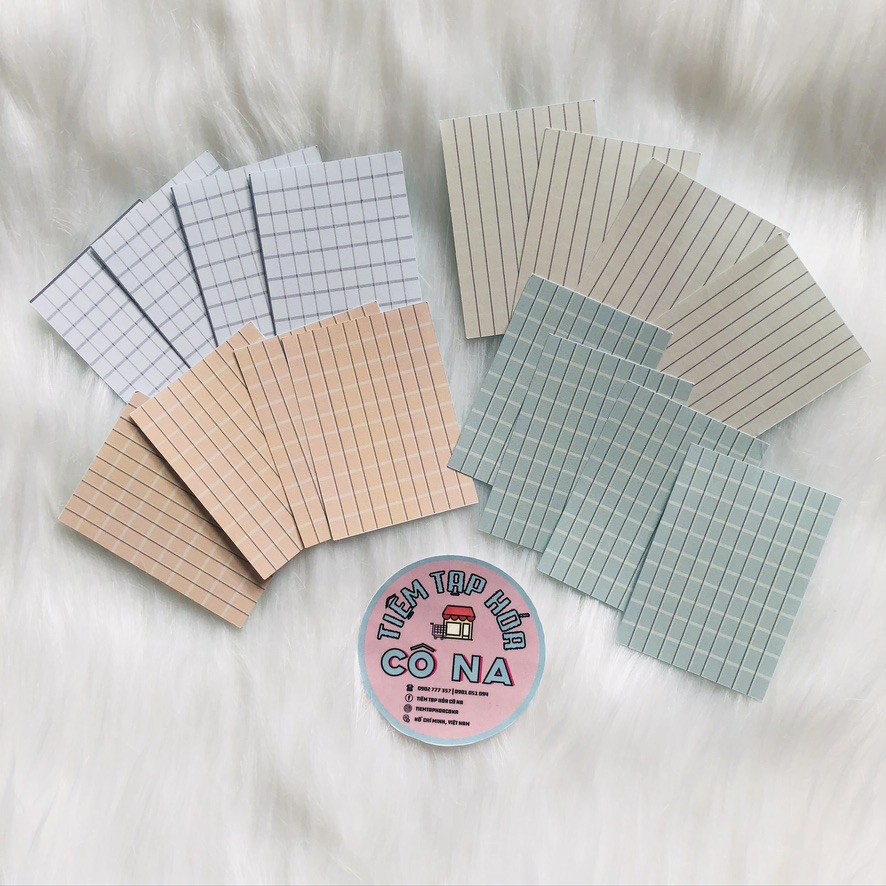 Bộ sticker/decal dán sticky notes trang trí sổ,bullet journal,craft ...