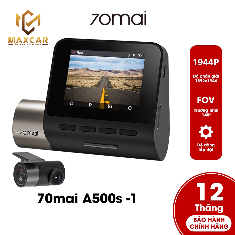 Camera hành trình ô tô 70mai Dash cam Pro Plus + A500S độ phân giải ...
