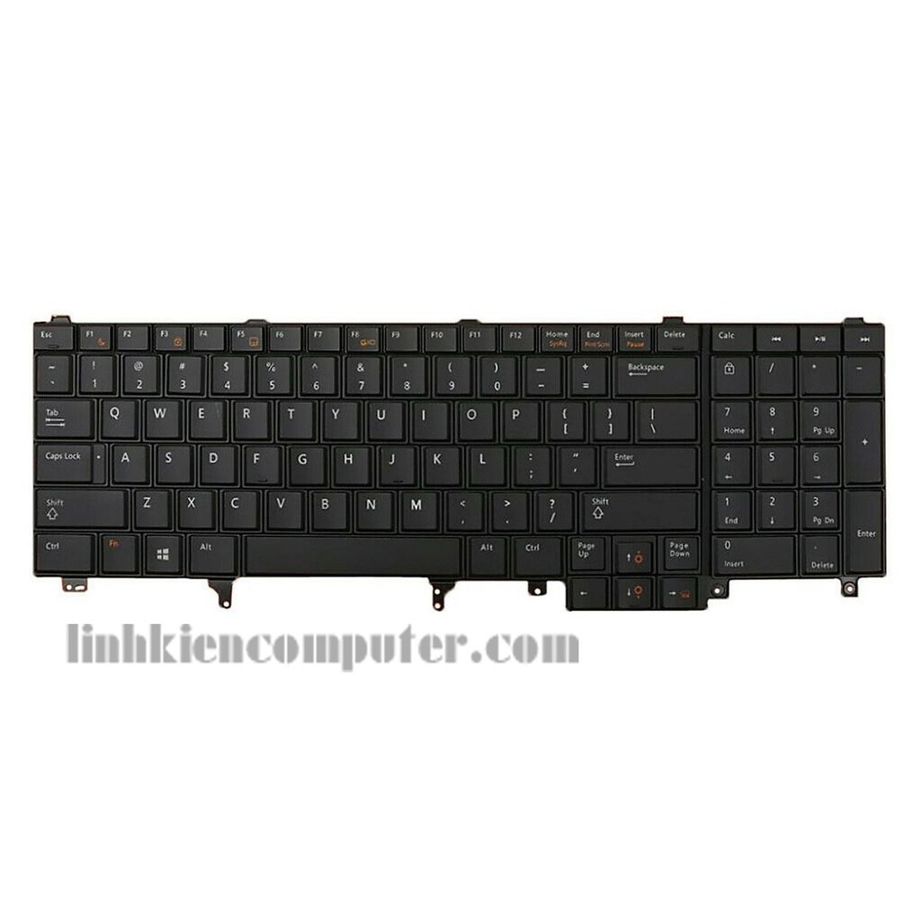 Bàn phím laptop Dell Latitude E6540 - E6530 - E6520 - Precision M2800 - M4600- M4700- M4800 ...