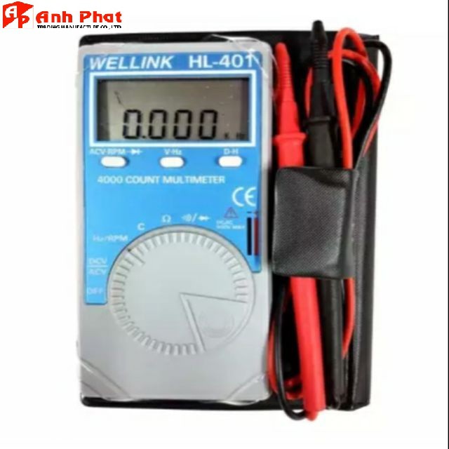 [ WELLINK HL-401 ] ĐỒNG HỒ VẠN NĂNG BỎ TÚI WELLINK HL 401 chính hãng ...