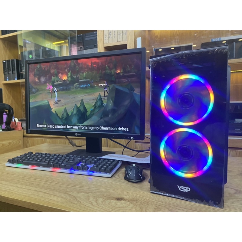 TRỌN BỘ MÁY BÀN I5/8G/Ssd 128G/Hdd 500G / GTX1050 / VGA GTX1050 chiến ...