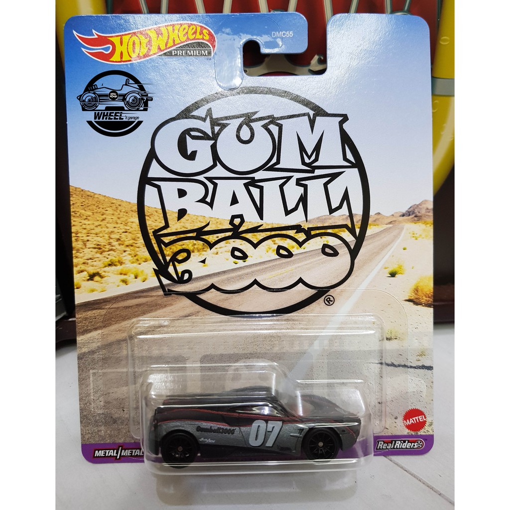 Xe mô hình đồ chơi bánh cao su Hotwheels 1:64 PREMIUM - GUM BALL 3000 - Pagani Huayra | Shopee ...