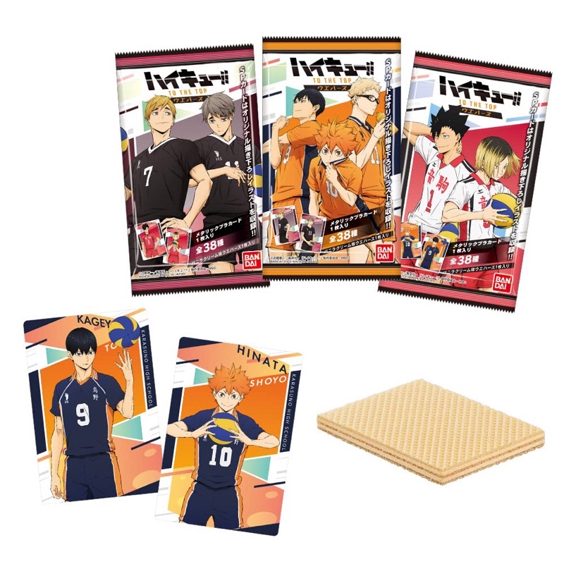 Thẻ metal Haikyuu vol 1 wafer (Bandai) | Shopee Việt Nam