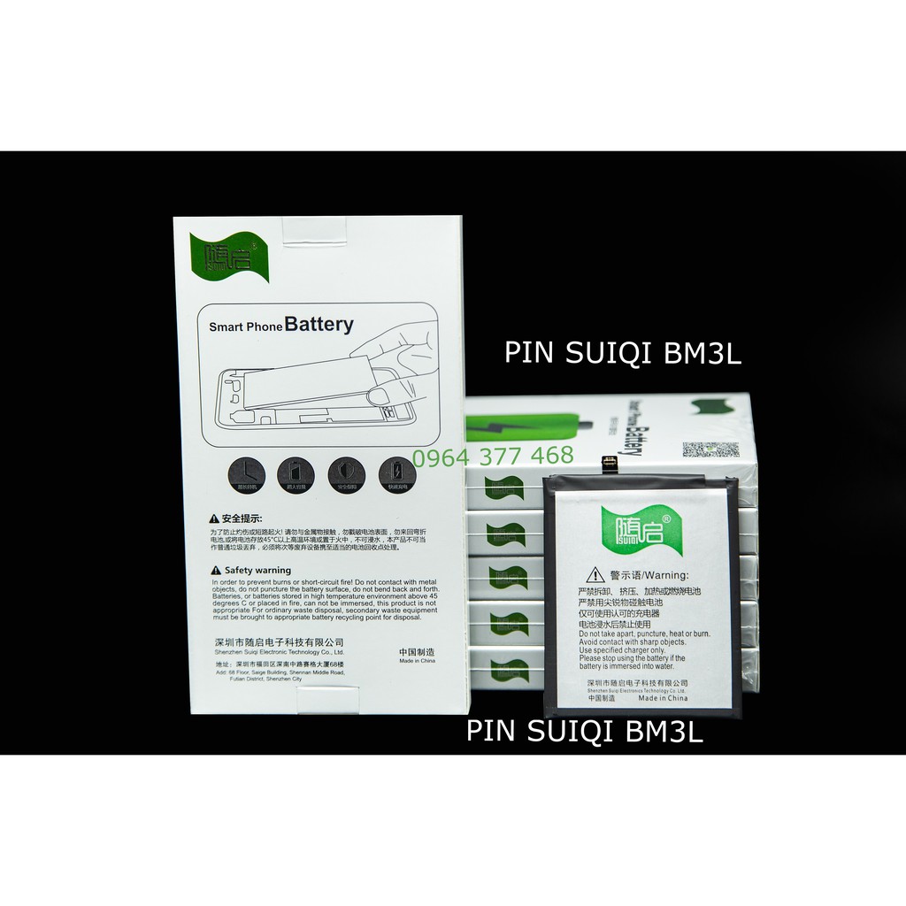 Pin Suiqi dành cho máy Xiaomi bảo hành 4 tháng | Shopee Việt Nam