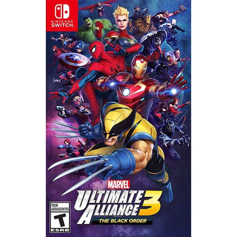 Đĩa game nintendo switch : Marvel Ultimate Alliance 3 The Black Order ...