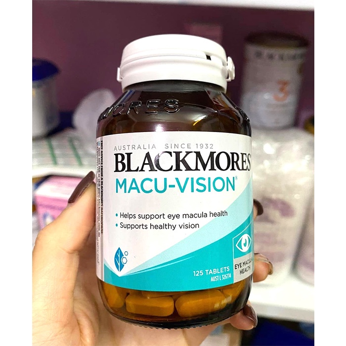 [HÀNG CHUẨN ÚC] Viên uống bổ mắt tăng cường thị lực - Blackmores Macu ...