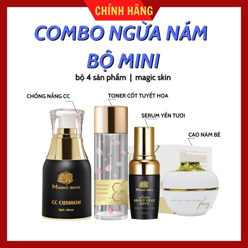 COMBO nám bộ nhỏ 4 sản phẩm chính hãng - Magic skin | Shopee Việt Nam