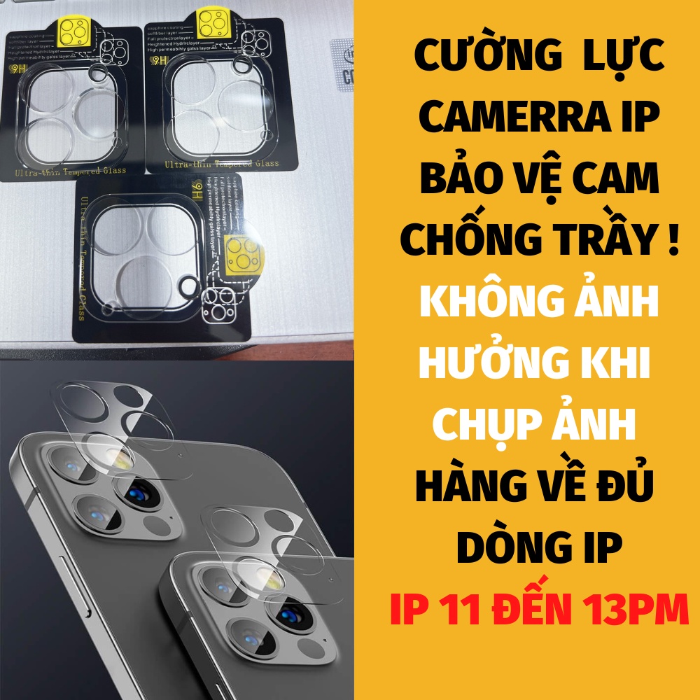 DÁN CƯỜNG LỰC BẢO VỆ CAMERRA CÁC DÒNG IP 11 ĐẾN 16 Promax | Shopee Việt Nam