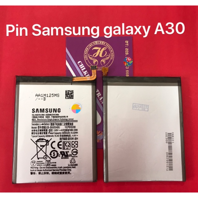 Pin Samsung galaxy A20/A30/A50 zin | Shopee Việt Nam