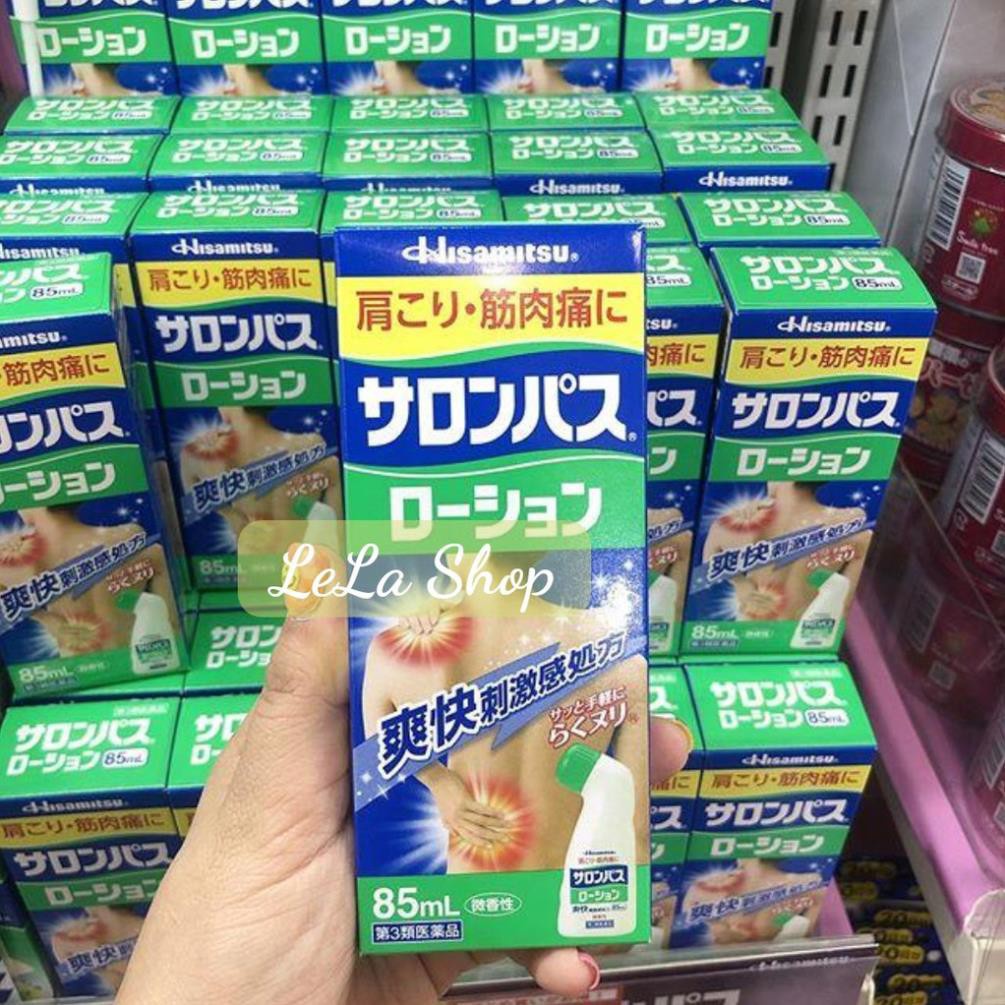 Dầu Nóng Xoa Bóp Salopas Hisamitsu Chai Lăn Tiện Lợi Nhật Bản 85ml | Shopee Việt Nam