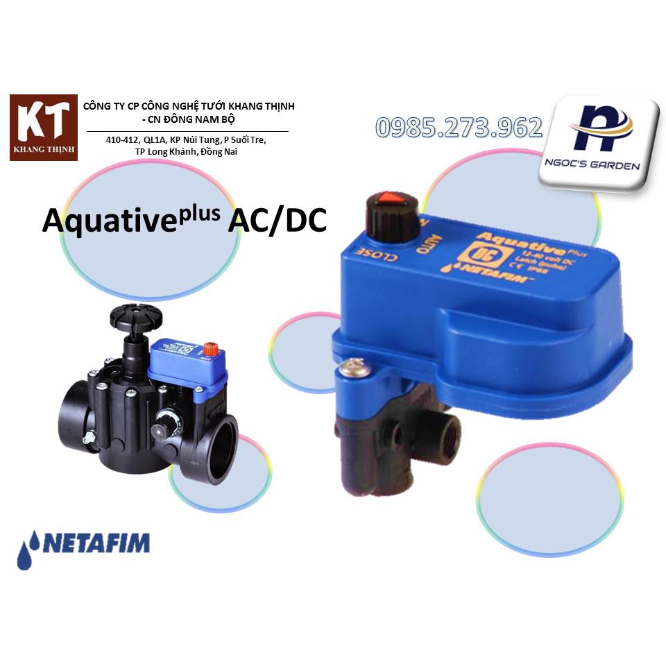 Solenoide Aquative cho van điện từ Aquanet Netafim | Shopee Việt Nam