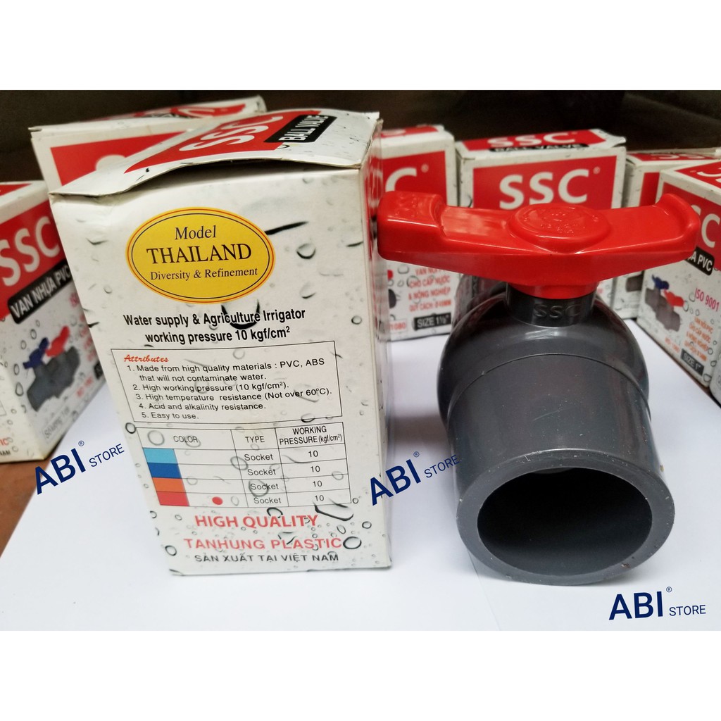 Van nhựa SSC, van khóa nước 60 chính hãng | Shopee Việt Nam