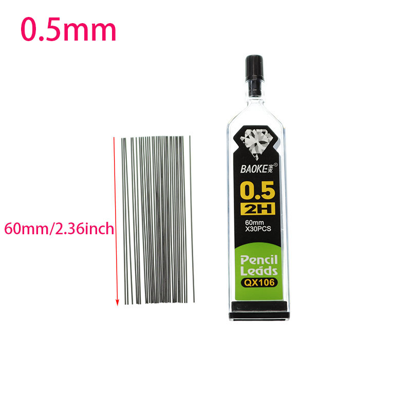Hộp 30 ngòi bút chì HB/2B/2H 0.3/0.5/0.7.0.9mm | Shopee Việt Nam