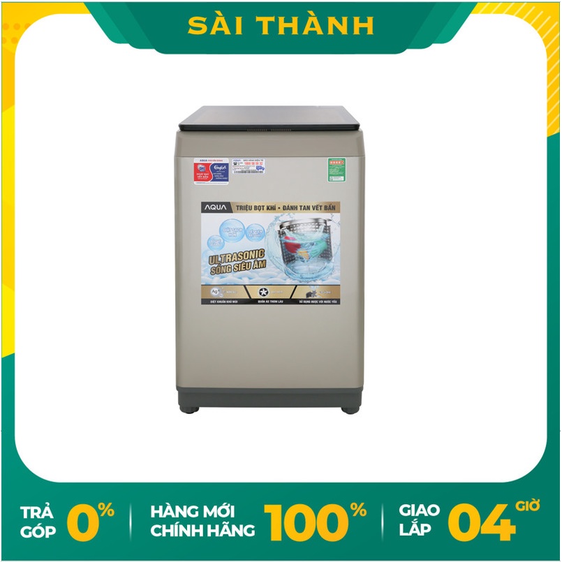 [Giao Hàng Miễn Phí HCM] Máy giặt Aqua 9 kg AQW-U91CT (N)- Bảo hành ...