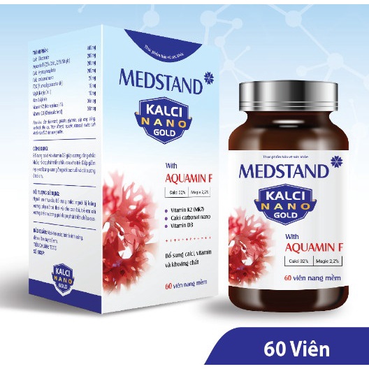 Bổ sung Canxi - Kalci Nano Gold Lọ 60 viên | Shopee Việt Nam